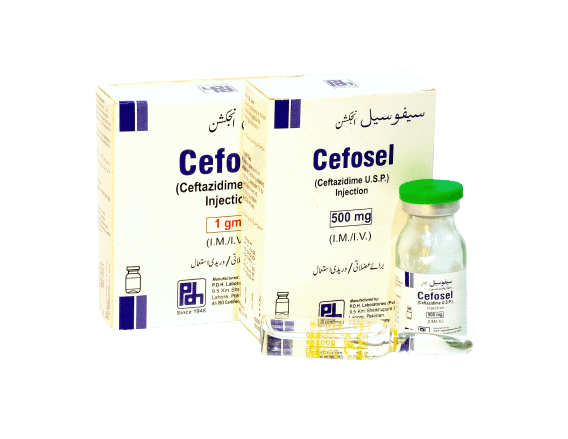 Cefosel (Injection 250mg, 500mg & 1gm) – PDH LABORATORIES (PVT) LIMITED